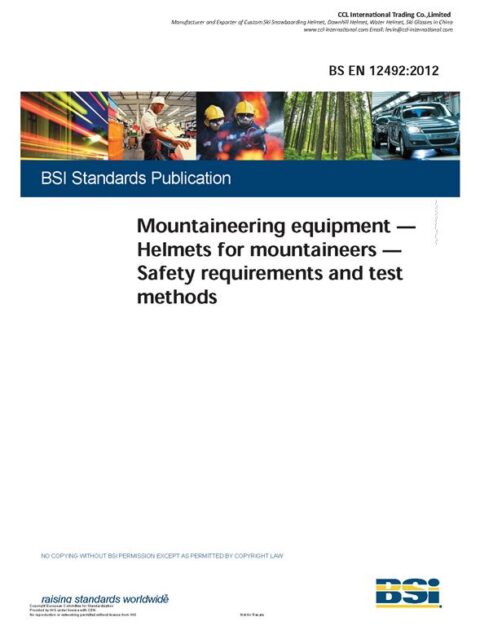 Regulatory Requirements and Technical Specifications - Hard Hats to Helmets